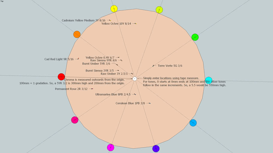 Draft Colour Space Model | 3D Warehouse