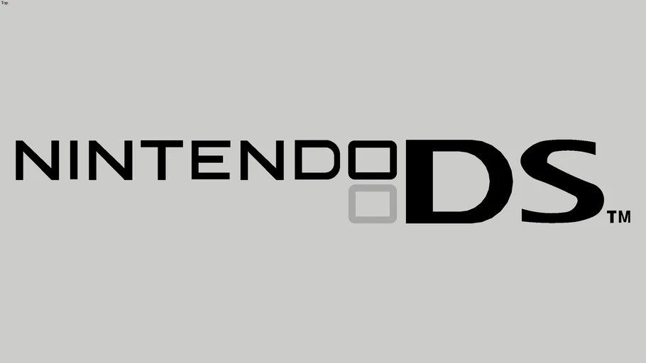 Nintendo DS Logo | 3D Warehouse