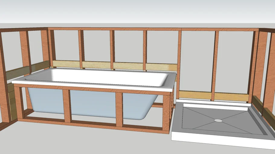 Frame Fit Wet Area | 3D Warehouse