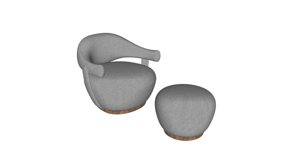 Poltrona Cogu | 3D Warehouse