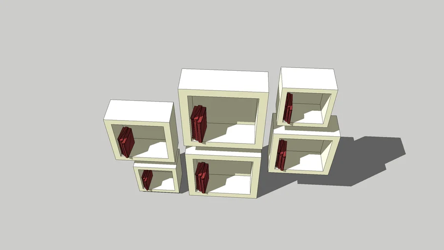 Square Shelves | 3D Warehouse