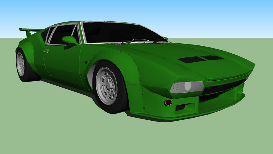custom detomaso pantera | 3D Warehouse