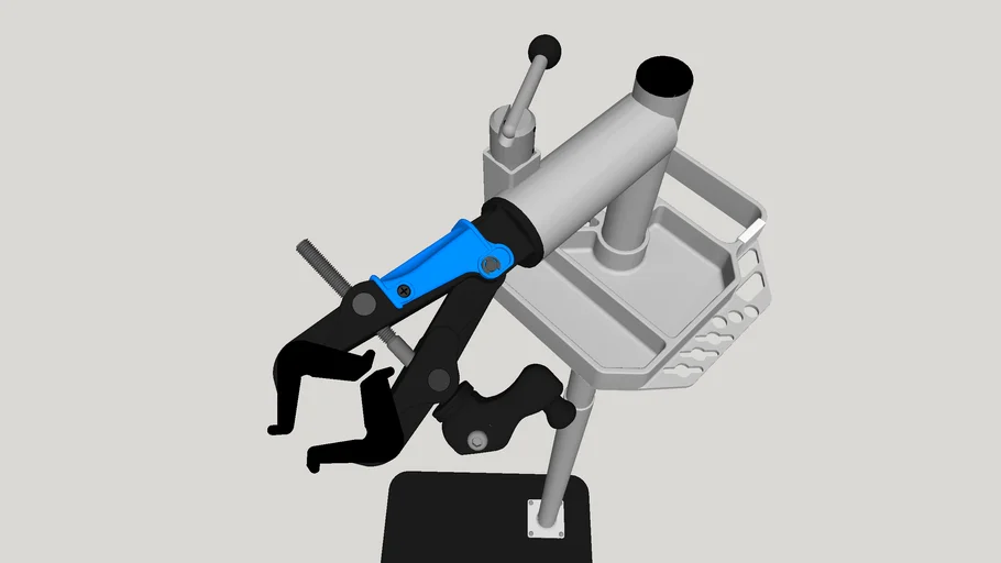 Park Tool PRS-3.2 Deluxe Single Arm Bicycle Repair Stand | 3D Warehouse