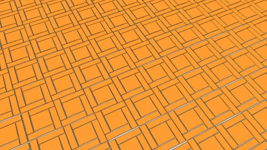 Concrete Paver - Basket Weave 1 | 3D Warehouse