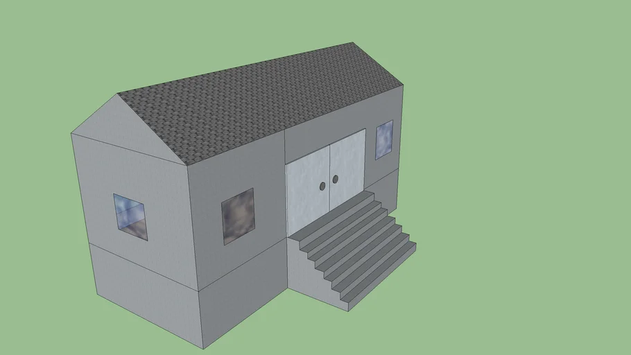 Model of house witch stairs | 3D Warehouse