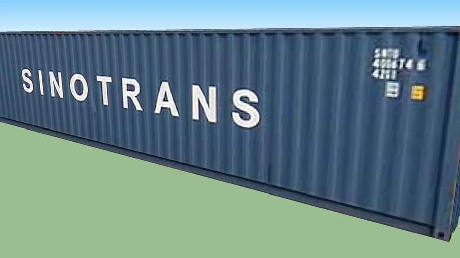SinoTrans Container ''40'' | 3D Warehouse