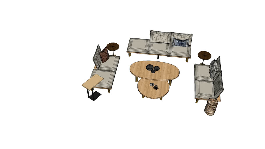 Living/Lounge seating | 3D Warehouse