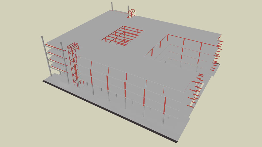 New York Times Building Low-rise structure | 3D Warehouse