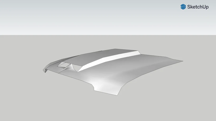 ram air hood | 3D Warehouse