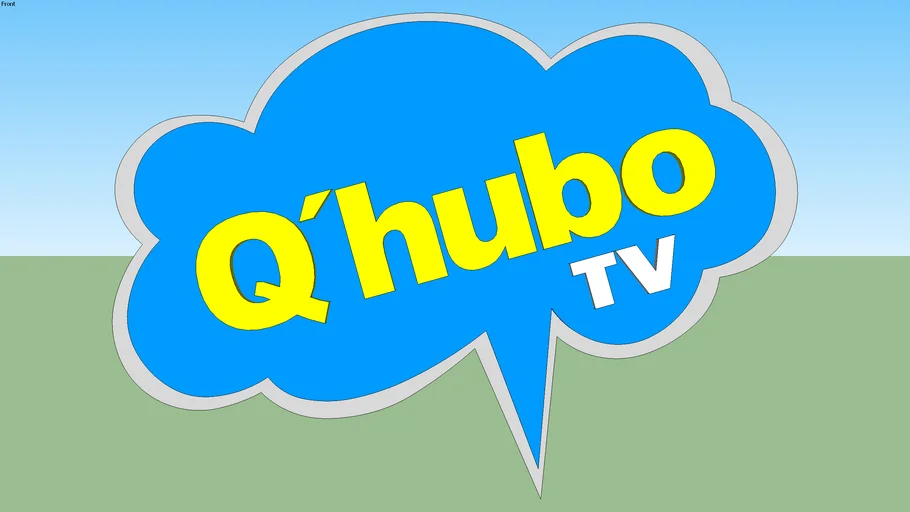 Q'hubo TV logo | 3D Warehouse