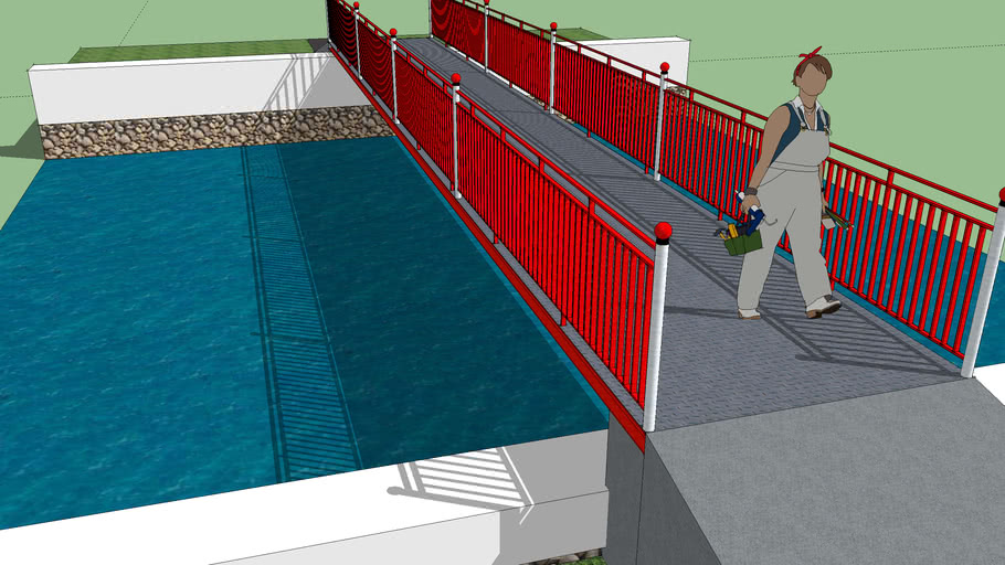 Jembatan Penyebrangan | 3D Warehouse