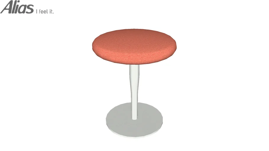 Alias 750 Atlas Stool | 3D Warehouse