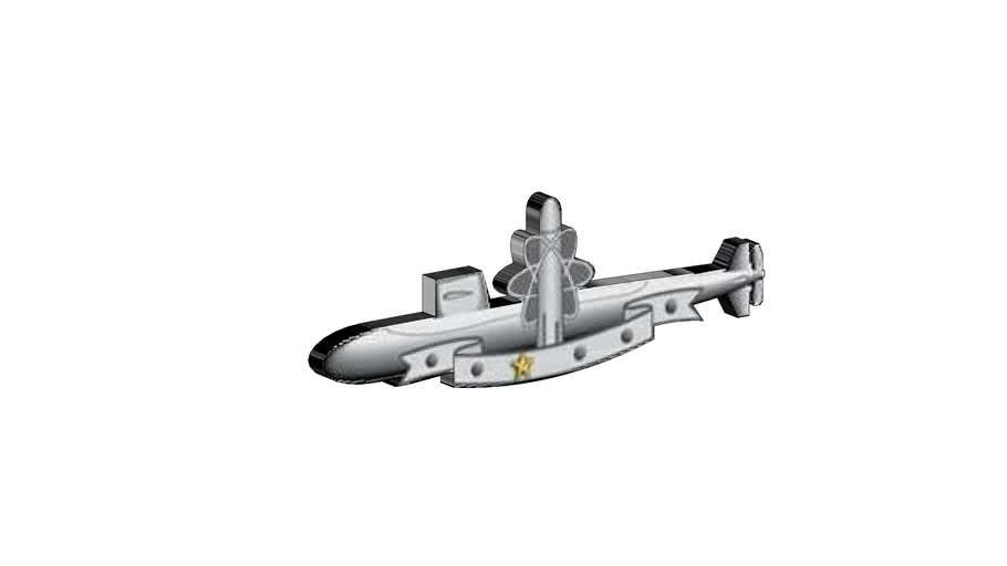 US NAVY SSBN Strategic Deterrent Patrol pin | 3D Warehouse