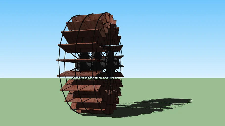 Paddle Wheel | 3D Warehouse