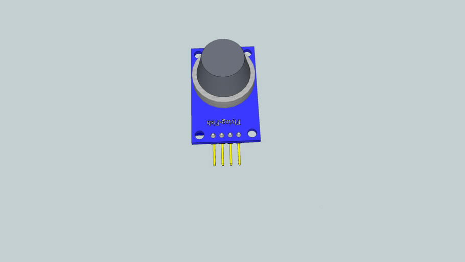 Sensor Gas MQ-135 Flying-Fish MQ-2 MQ-4 MQ-5 MQ-6 MQ-8 Arduino | 3D ...