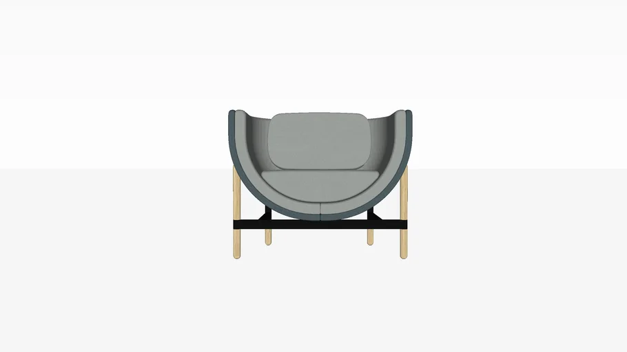 Casala Capsule Lounge (1-seater) | 3D Warehouse