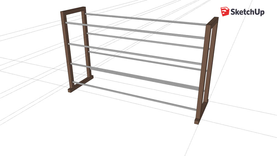 Shoe Rack | 3D Warehouse