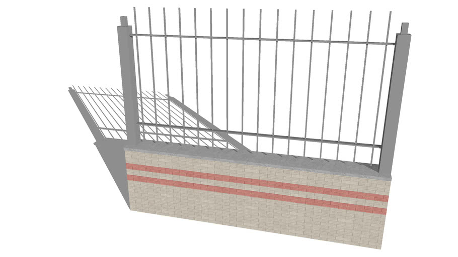 Wall & Railing | 3D Warehouse