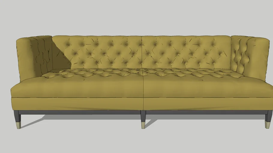 Sofa EICHHOLTZ - CASTELLE (112188) | 3D Warehouse