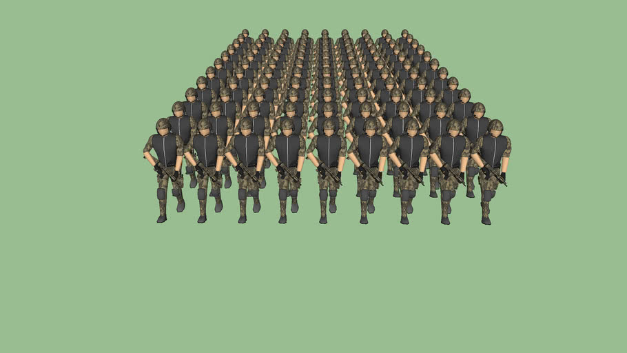 An Army | 3D Warehouse