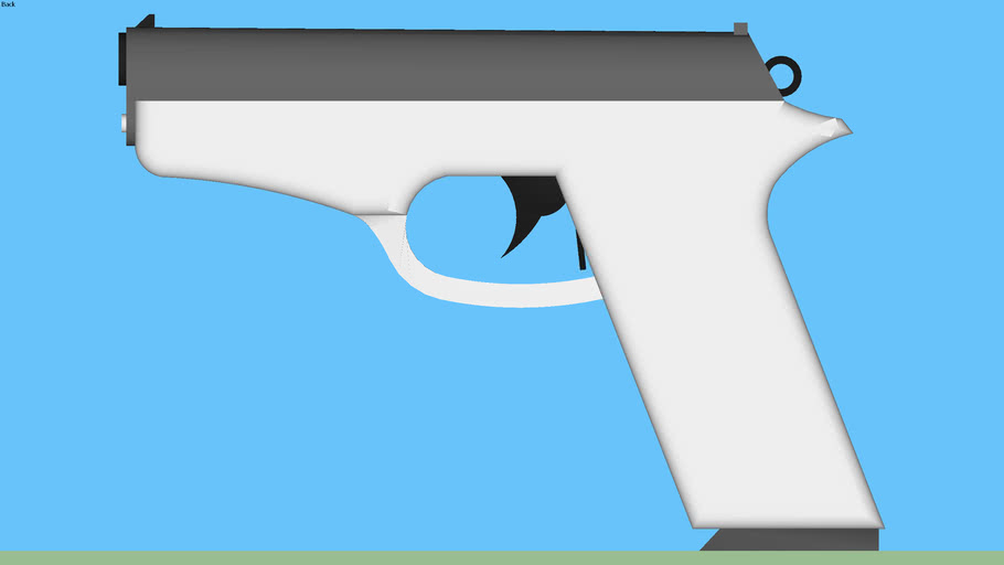 Simple Pistol | 3D Warehouse