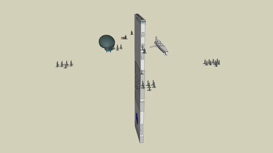 skyland the sphere and rebel | 3D Warehouse