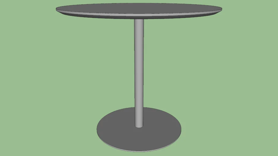 42' High, 48'x48', Round Onesima Table, Laminate Overlay with Knife Ply ...