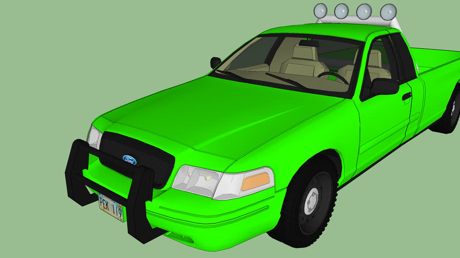 Ford Crown Victoria Pick-up | 3D Warehouse