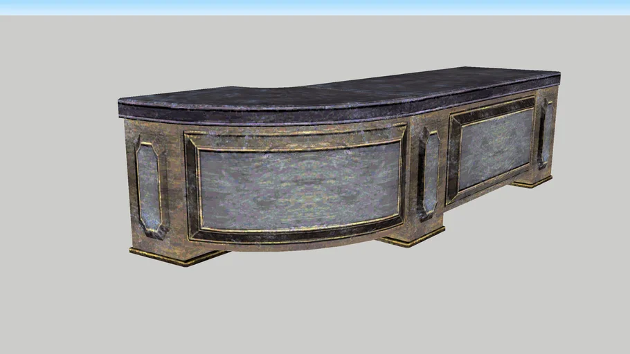 Office desk | 3D Warehouse