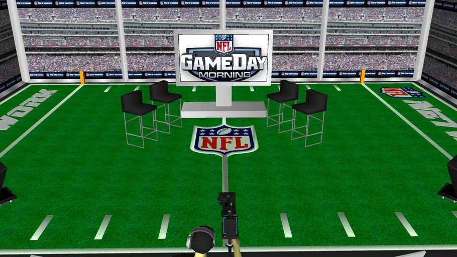 NFL Network Gameday Morning Suite Set Part 2 | 3D Warehouse