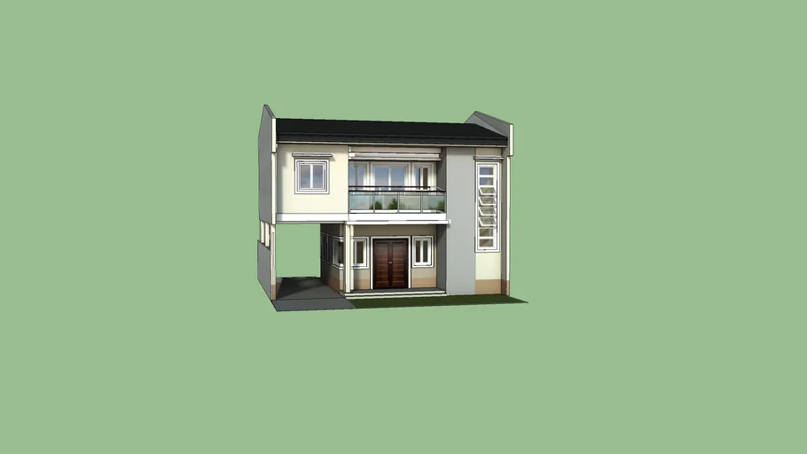 low poly house 3 | 3D Warehouse