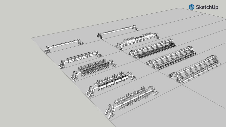 Gantry-System | 3D Warehouse