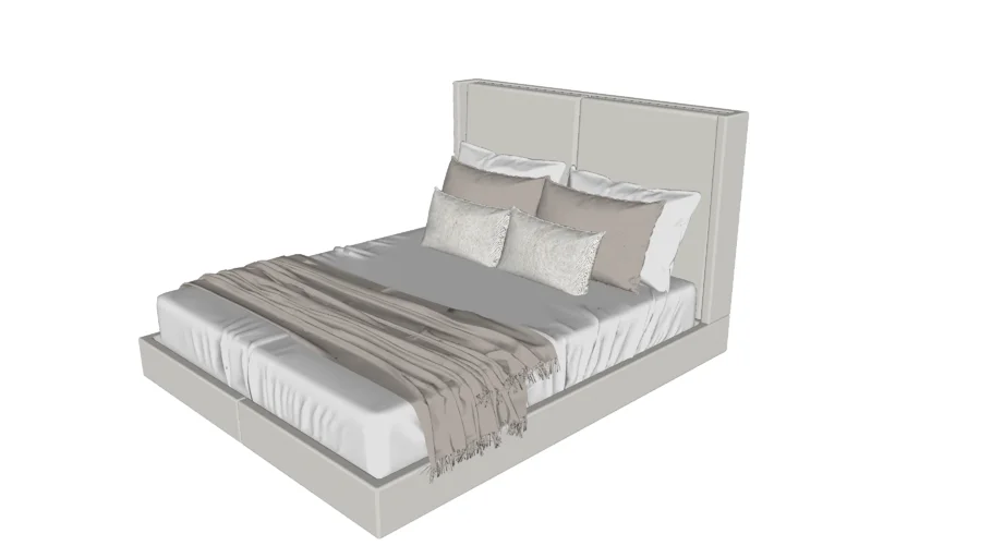 bed model | 3D Warehouse