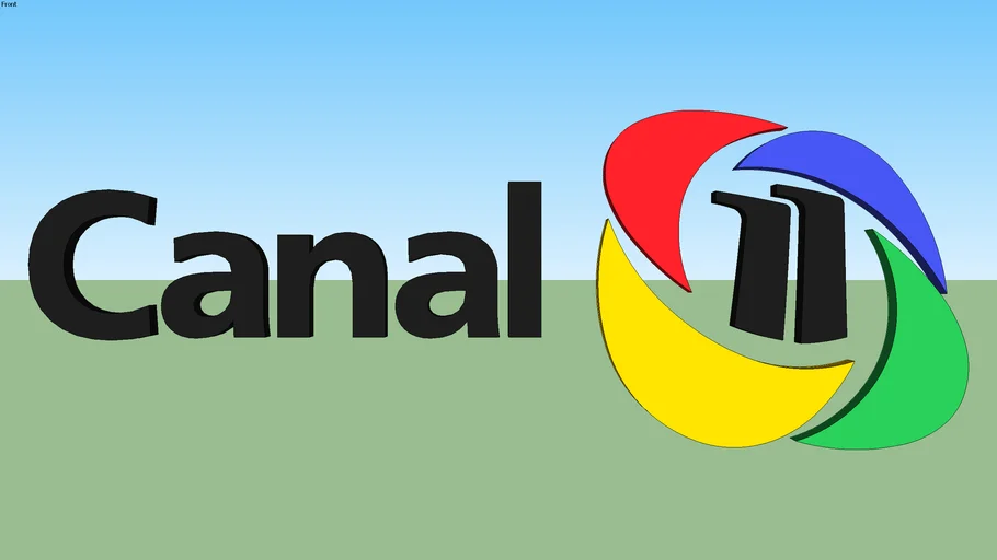 Canal 11 HN logo 2010 | 3D Warehouse