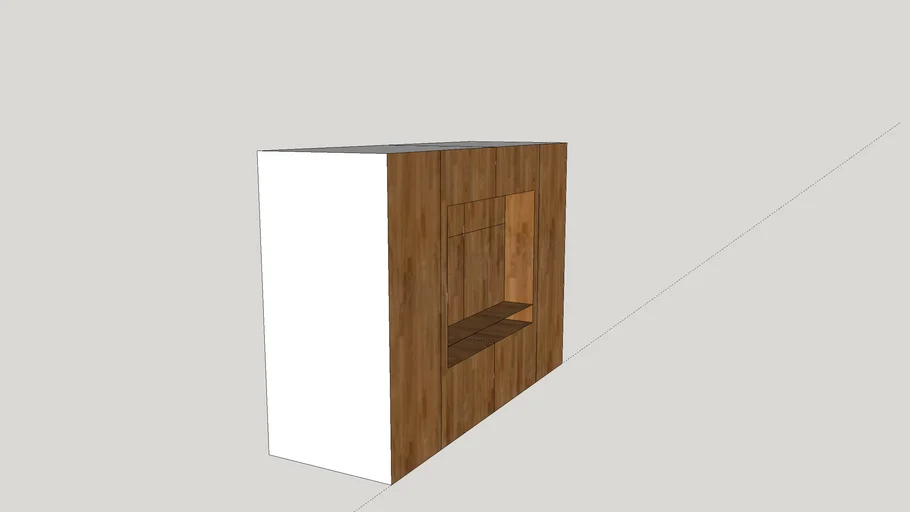 TV and Storage unit | 3D Warehouse