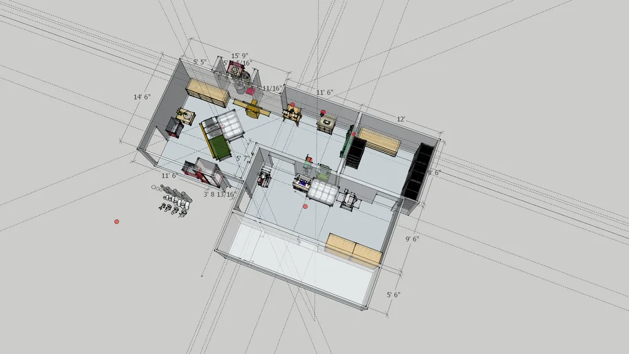 RKC Workshop Plan v8 | 3D Warehouse