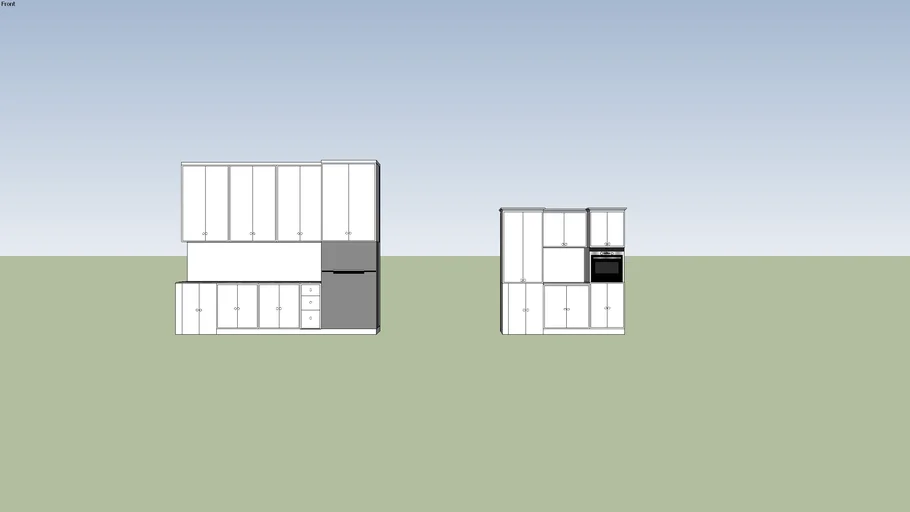 Kitchen and Pantry cabinets | 3D Warehouse