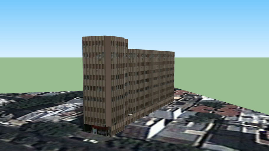 Edificio en 44, 8 y 9, La Plata | 3D Warehouse