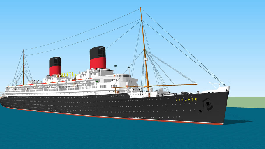 SS Liberté | 3D Warehouse