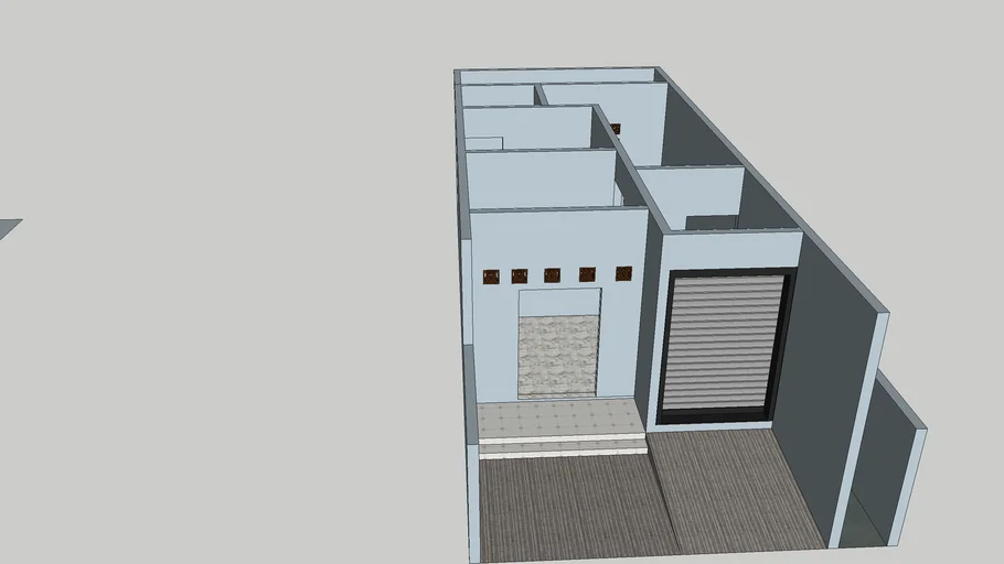 DENAH 6X12 | 3D Warehouse