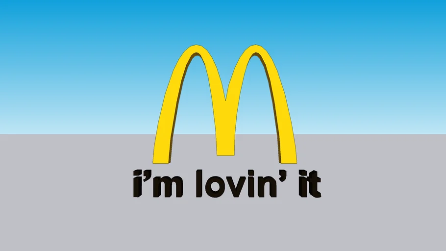 McDonald's Logo | 3D Warehouse