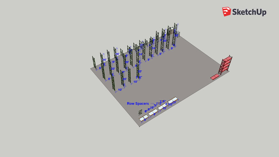 Racking | 3D Warehouse