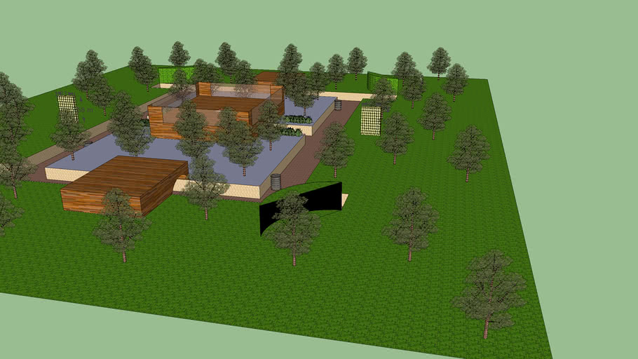 Bushball Field Layout 1 | 3D Warehouse