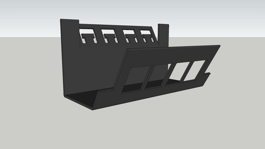 Fiber Optic Patch Panel | 3D Warehouse