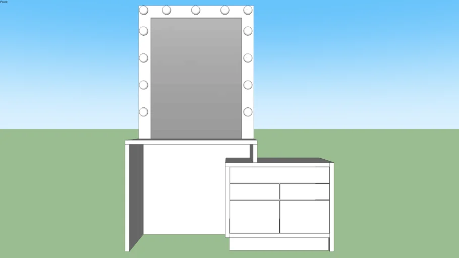 Penteadeira camarim | 3D Warehouse