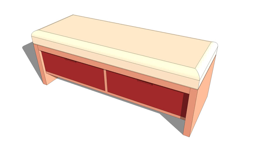 BED BENCH | 3D Warehouse