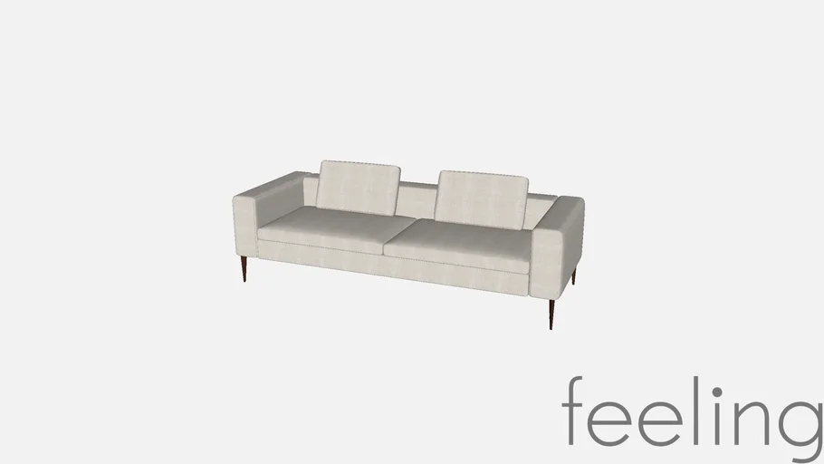 sofa_lounge_2A_2B | 3D Warehouse
