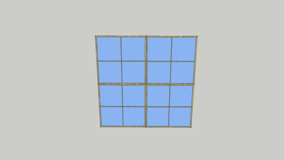 6x6 Window | 3D Warehouse