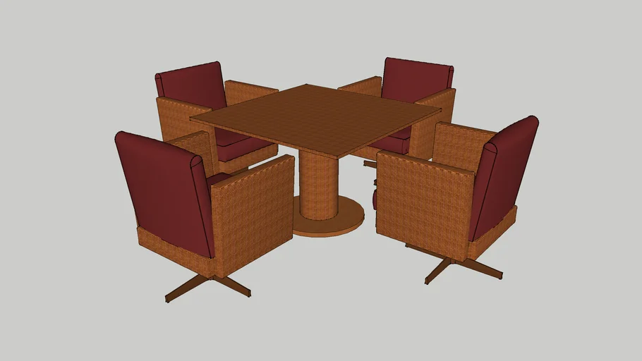 Lounge Dining Chair | 3D Warehouse