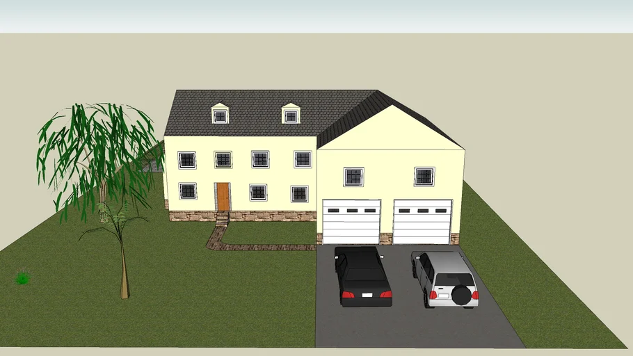 Normal Suburban House | 3D Warehouse